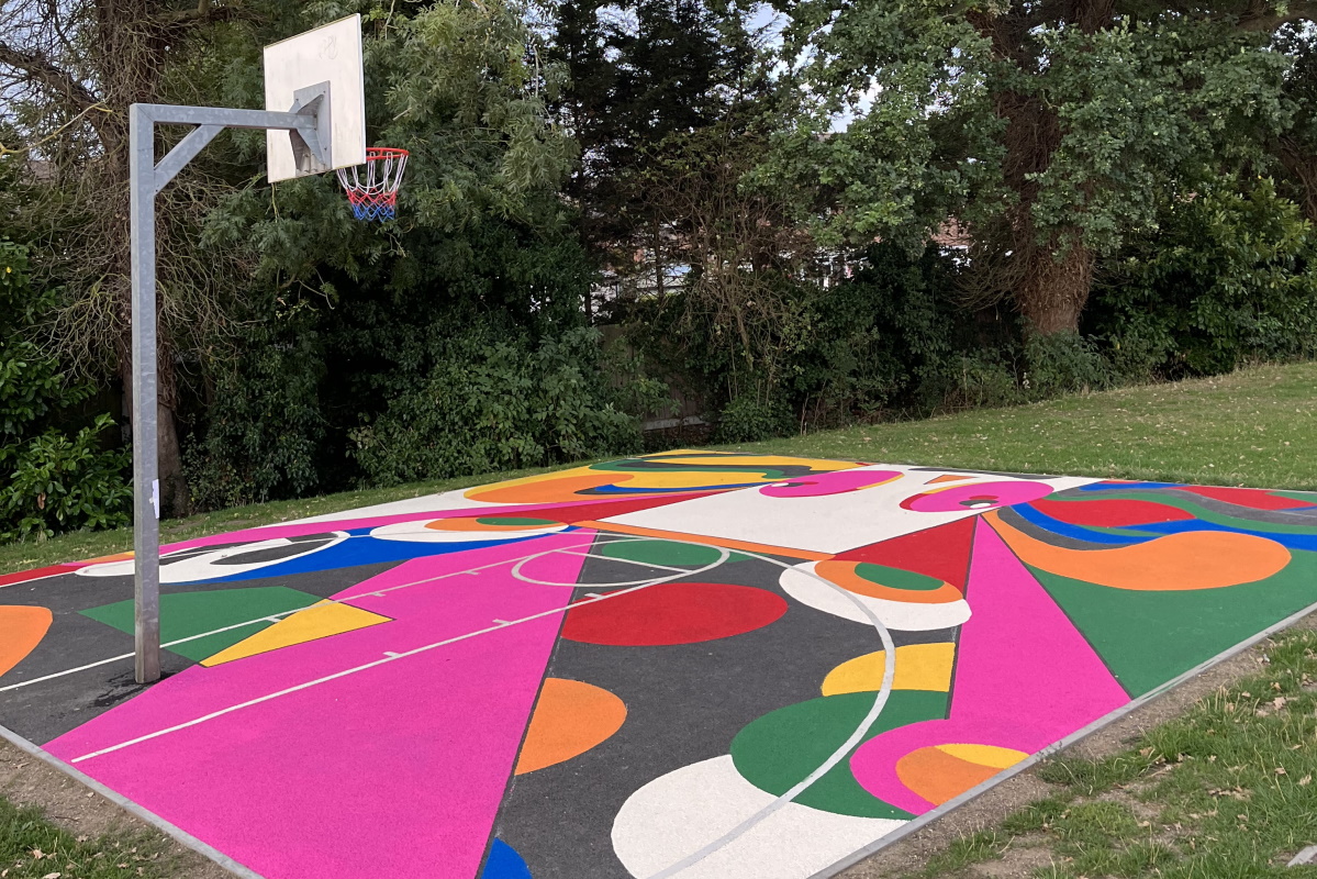 ProjectSwish Transformational art Basketball England